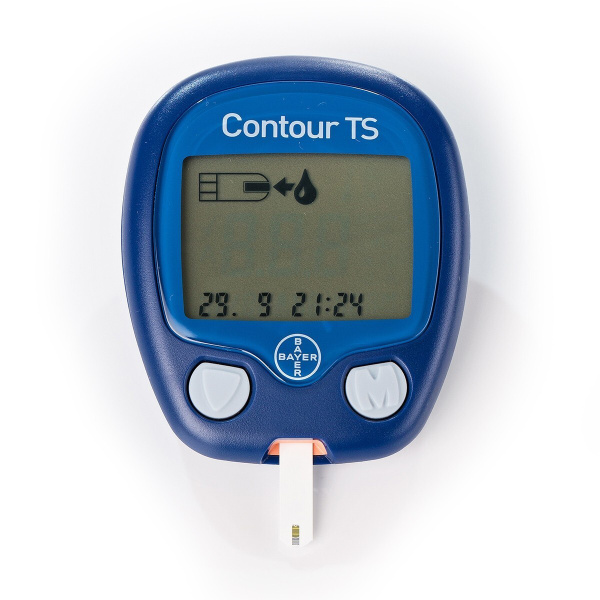 Глюкометр Contour TS (Контур ТС) с прокалывателем + 50 ланцетов ...