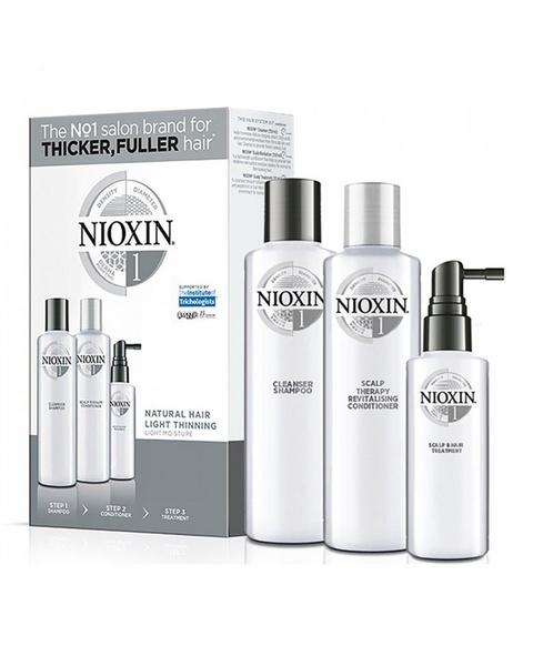 Nioxin System Набор (Система 1) 1 Kit 150 мл+150 мл+50 мл купить на ...
