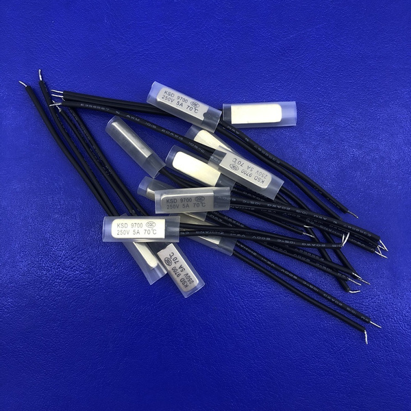 3 штуки KSD9700 Термостат биметаллический 90C 5A 250V нормально ...