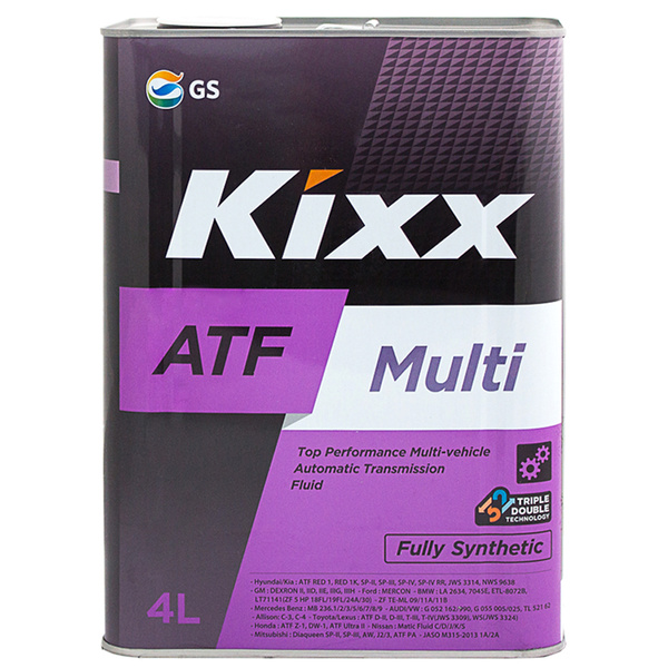 Трансмиссионное масло Kixx ATF MULTI (АКПП) 4 л - купить по выгодной ...