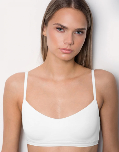 Бюстгальтер Женский Incanto, размер 65B белый Хлопок Офисный/школьный Китай Без застежки ...
