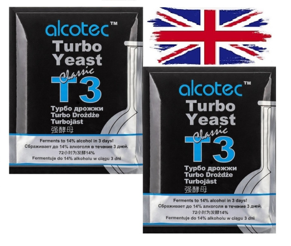 Alcotec Дрожжи Быстродействующие Спиртовые 240г. 2шт. - купить с доставкой по выгодным ценам в ...