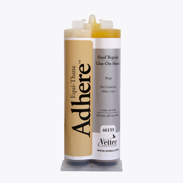 Клей для копыт быстросохнущий Vettec ADHERE Equi-Thane, 180 мл, бежевый ...