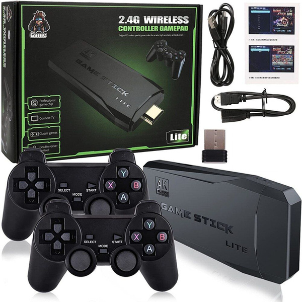 Игровая приставка Game Stick Lite с камерой 4K, 5000+ встроенных игр ...