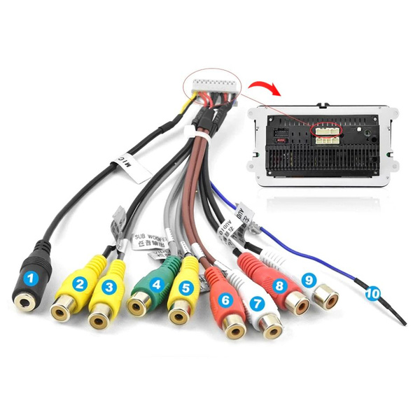 Кабель RCA Kicx RCA - купить по низкой цене в интернет-магазине OZON (697546235)