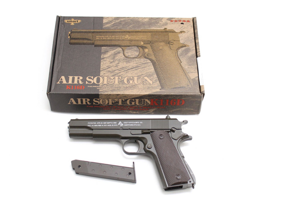 Игрушечный пистолет. Детский механический пистолет K116D - купить с ...