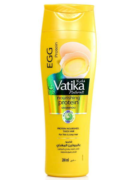 Шампунь Dabur Vatika питающий протеин для тонких и ослабленных волос ...