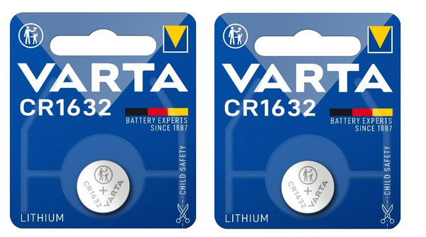 Батарейка VARTA CR1632, 2 блистера - купить с доставкой по выгодным ...