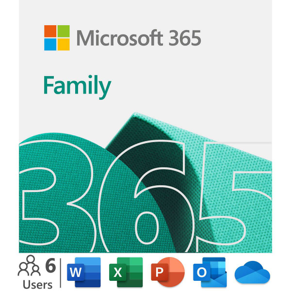Подписка Microsoft Office 365 для Семьи / Family / Home (12 месяцев ...