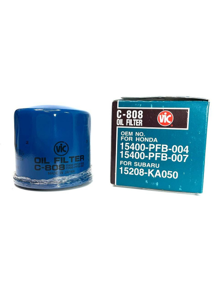 Фильтр масляный Vic C-808 - купить по выгодным ценам в интернет-магазине OZON (761584212)