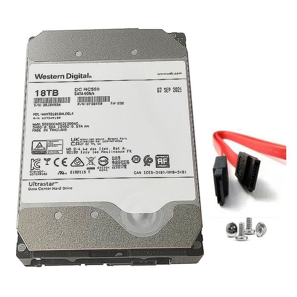 18TB WUH721818ALE6L4 внутренний жесткий диск HDD 18 ТБ Внутренний ...
