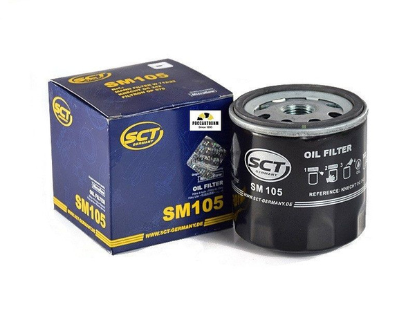 Фильтр масляный SCT Фильтр масляный SM - купить по выгодным ценам в интернет-магазине OZON ...