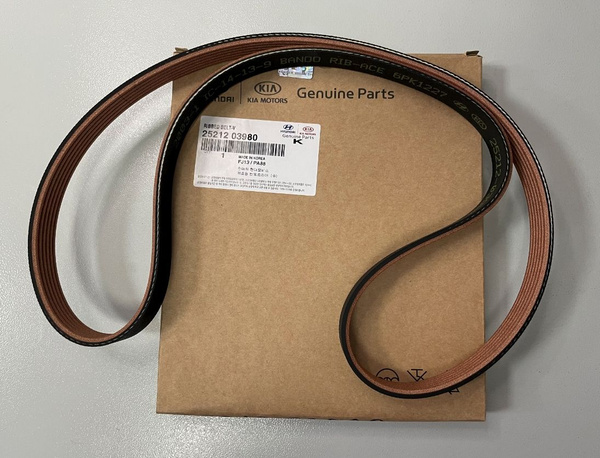 Ремень приводной общий 6PK1227 Киа Рио 2017-2020, Хендай Солярис 2017 ...