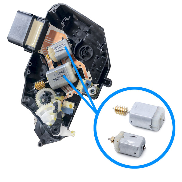 Комплект моторчиков центрального замка для Land Rover, Volvo, Mazda ...