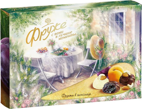 Конфеты шоколадные ФРУЖЕ Фрукты в шоколаде, 190г - купить с доставкой ...