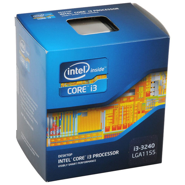 Процессор Intel Core i3 3-го поколения, BOX (с кулером), 2 яд., 3.4 ГГц ...