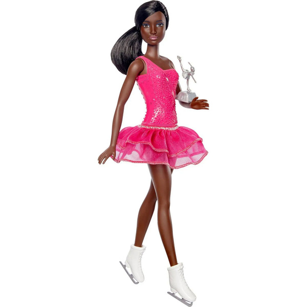Barbie Кукла Barbie из серии "Кем Быть" Фигуристка, 29 см - купить с ...