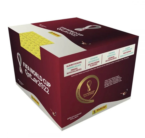 Panini / Бокс FIFA World Cup Qatar 2022 от Panini / 500 наклеек ...