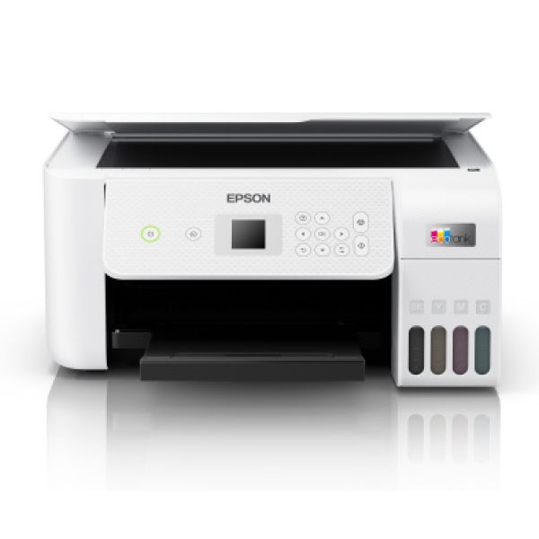 Epson МФУ Струйное EcoTank L3266, белый купить на OZON по низкой цене ...