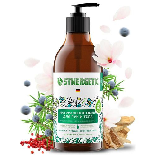 Synergetic Жидкое мыло 380 мл - купить с доставкой по выгодным ценам в ...