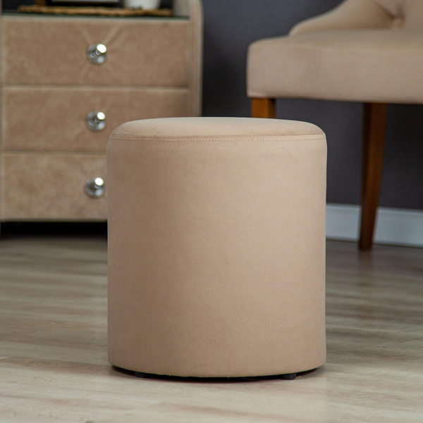 Пуф RoyalMebel пуфы- цилиндры_Изумруд, Велюр натуральный, 30х30х34 см ...