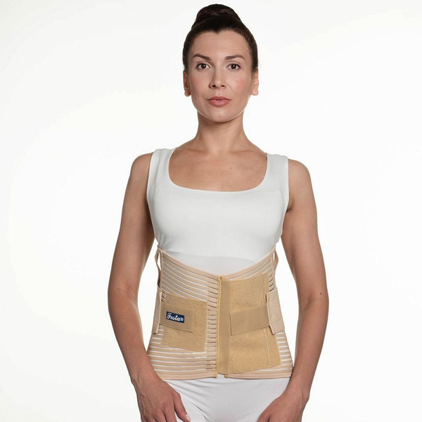 Fosta FS 5506 L Корсет поясничный облегченный сетчатый с упругими пластинами и эластичными ...