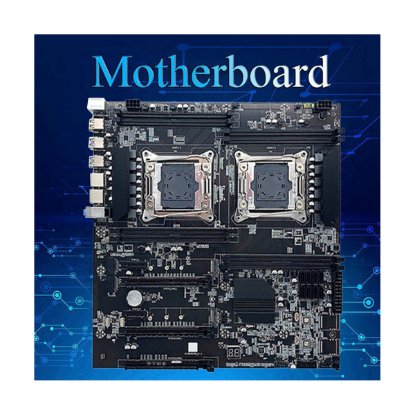 Материнская плата с двумя сокетами X99 LGA 2011 PCI-E16X Поддержка двух ...