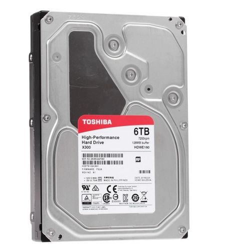 6 ТБ Внутренний жесткий диск Toshiba X300 Performance (HDWE160UZSVA ...