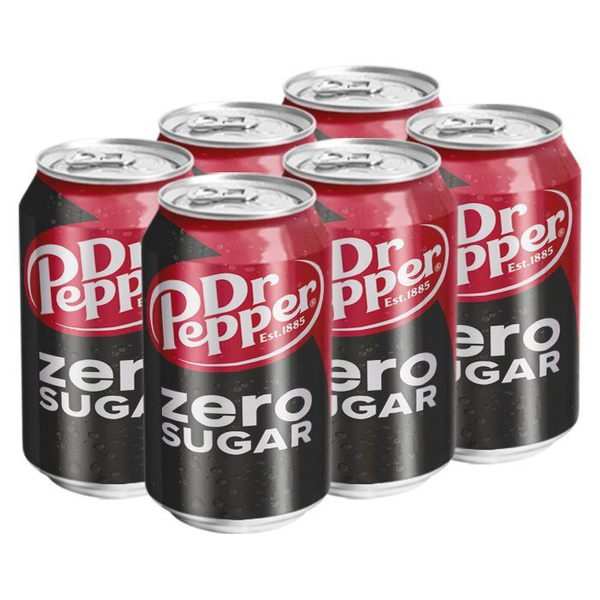 Газированный напиток Dr Pepper Original Zero (без сахара) 330 мл (6 шт) купить на OZON по низкой ...