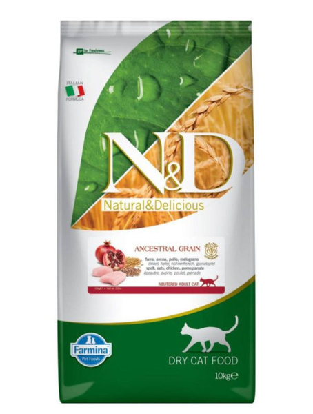 Сухой корм для стерилизованных кошек и кастрированных котов Farmina N&D ...