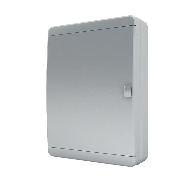 Распределительный щит, : Щит навесной 54 мод. IP65, непрозрачная серая дверца (типа ЩРН-П-54 ...