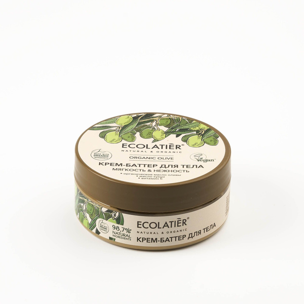 Ecolatier Крем-баттер для тела ORGANIC OLIVE "Мягкость & Нежность ...