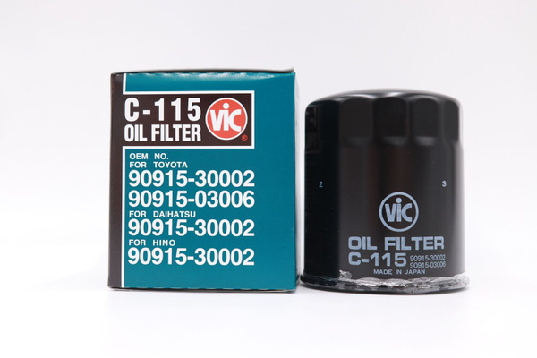 Фильтр масляный Vic Корпусной - купить по выгодным ценам в интернет-магазине OZON (885396231)