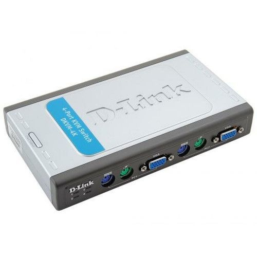 D-Link KVM-переключатель Переключатель DKVM-4K/B2A - купить с доставкой ...