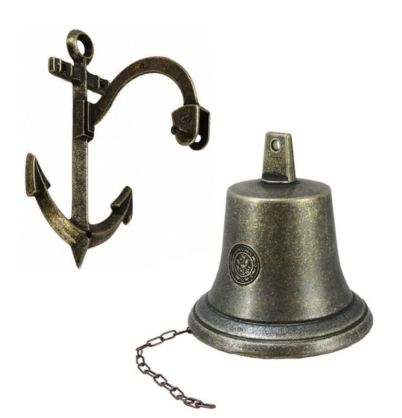 Колокольчик Колокол корабельный арт AL-82-313-AP - купить по низким ...