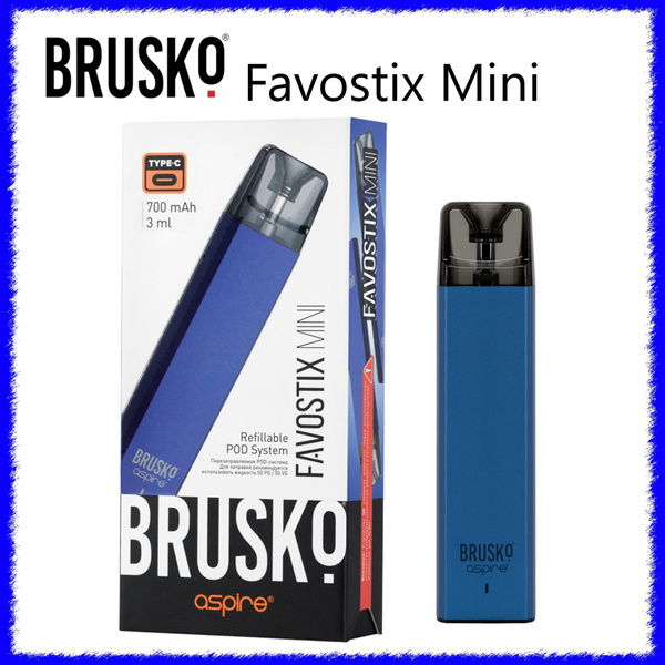 POD система Brusko Minican favostix mini, 700 mAh, Синий - купить с ...