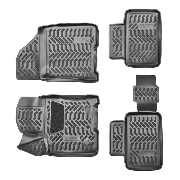 Коврики в салон автомобиля Aileron 64038, цвет черный - купить по ...