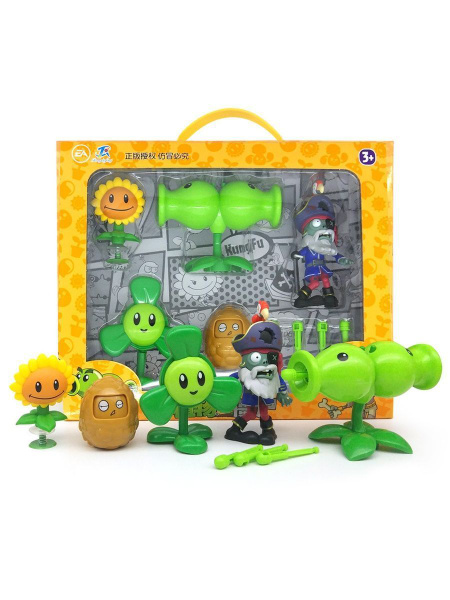 Игровой набор Зомби Против Растений инерционные игрушки Plants vs ...