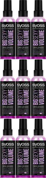 Спрей Syoss Big Sexy Volume для всех типов волос объем экстрасильная ...