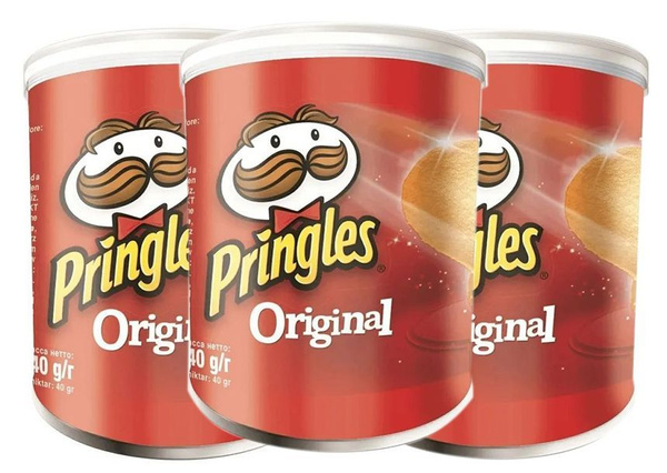 Чипсы Pringles, Original, 40 г, 3 шт. - купить с доставкой по выгодным ...