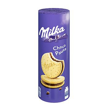 Печенье Milka BISCUITS Milka Choco Pause с начинкой с молочным ...