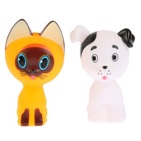 Набор игрушек для купания Союзмультфильм: Котенок Гав и Щенок Шарик ...