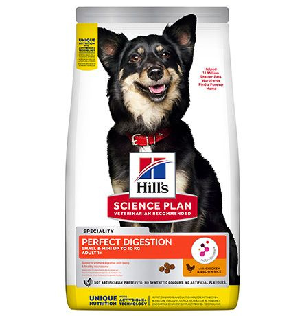 Hills Science Plan Perfect Digestion Small & Mini Adult / Сухой корм ...