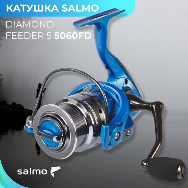 Катушка Salmo Diamond Feeder 5, Безынерционная, 6000, Передний фрикцион ...