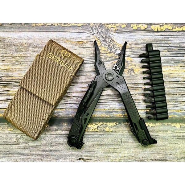 Мультитул Gerber G1425 Center Drive, Black, Bit Set, Nylon Sheath ...
