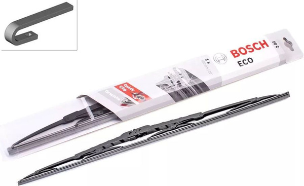 Щетка стеклоочистителя каркасная Bosch 3397004669, крепление Крючок ...