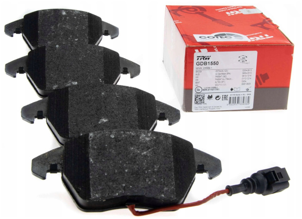 Комплект передних тормозных колодок TRW GDB1550 Audi A3, Skoda Octavia ...