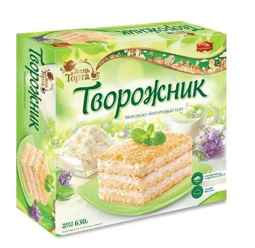 КБК Черёмушки Торт "Творожник" 630 г - купить с доставкой по выгодным ...