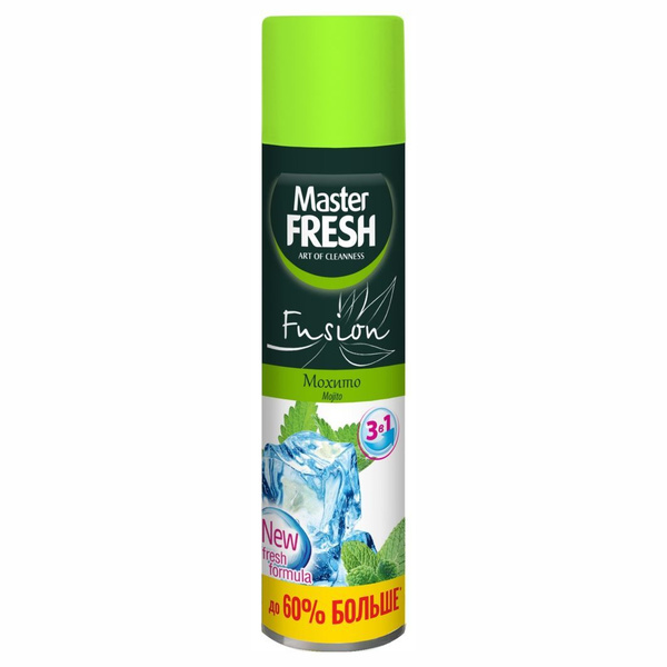 Master Fresh Освежитель воздуха Мохито 300мл - купить с доставкой по ...