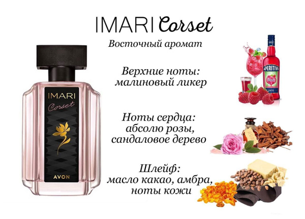 AVON Imari Corset Парфюмерная вода 50 мл (977753106)